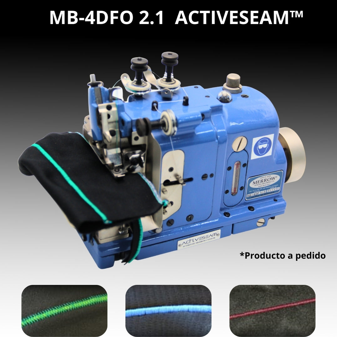 Merrow MB-4DFO 2.1 | Máquina para Costura ActiveSeam® — VENETO TEXTILE